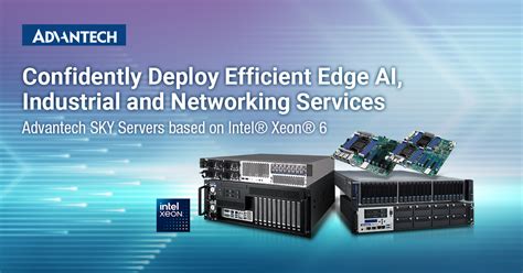 Advantech Unveils New AI Industrial And Network Advantech