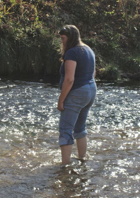 My Beautiful Cousin Standing In A River How Beautiful Is That