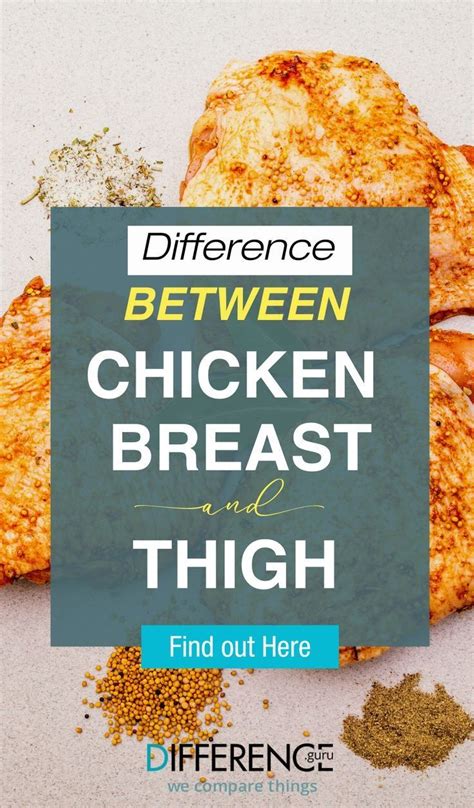 Difference Between Chicken Breast And Thigh Differenceguru Food