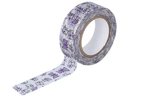 Cinta Adhesiva Masking Tape Washi Butterfly Purpura Scrapbooking CL29926 03