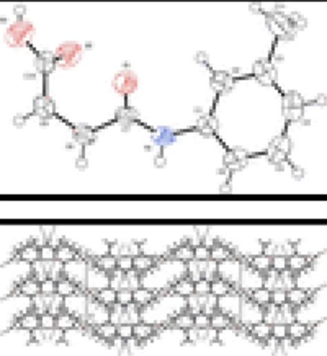 Molecular Structure Of The Title Compound Showing The Atom Labelling