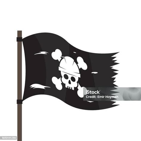 Pirate Flag Icon Hacker Icon Stock Illustration Download Image Now