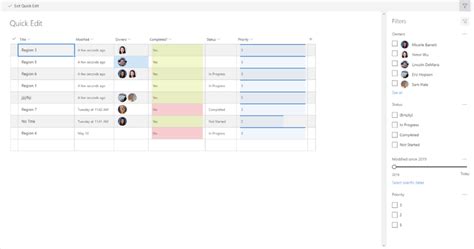 Enhanced Quick Edit For Sharepoint Lists And Libraries Microsoft