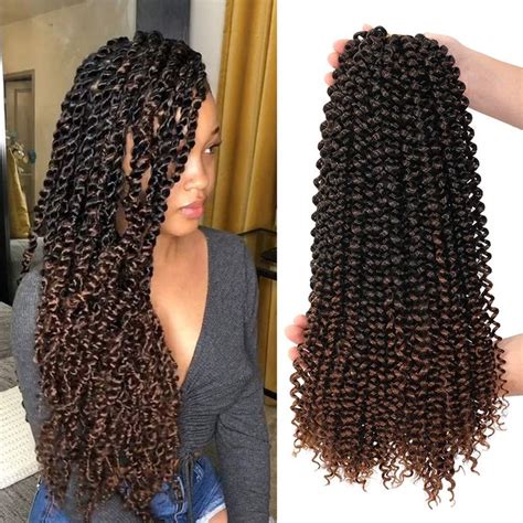 Dansama Passion Twist Hair Water Wave Braiding Hair For Butterfly Locs