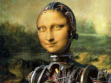 Mona Lisa Robot By Elephant883 On Deviantart
