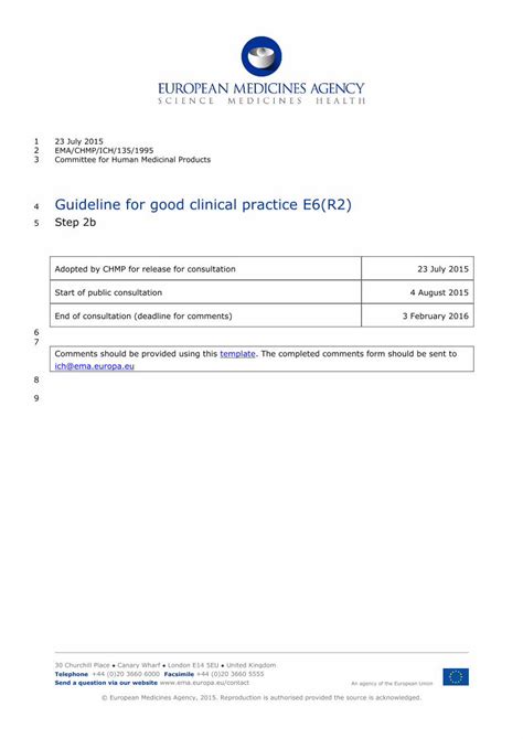pdf guideline for good clinical practice e6 r2 · pdf fileguideline