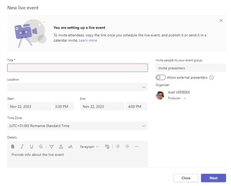 How To Host Live Event In Microsoft Teams At Bruce Moreno Blog