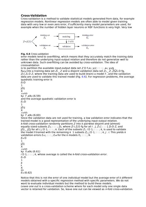 cross validation cross validation cross validation cross validation