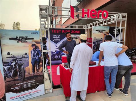 Urban Square Mall Hosts Successful Launch Of Hero Mavrick 440 And
