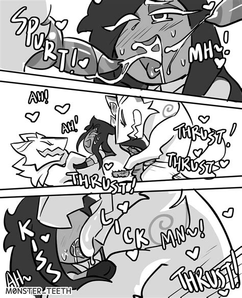 Rule 34 Cake Beast Comic Comic Page Cookie Run Food Creature Knot