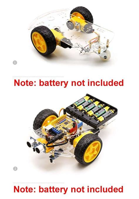 Smart Robot Motor Car Kit Avoidance Tracking 2WD Ultrasonic IR Remote For Arduino Diy Kit