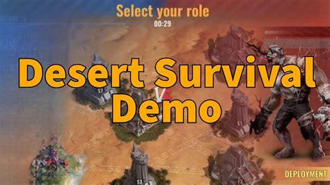 Desert Survival Event Demo State Of Survival Youtube