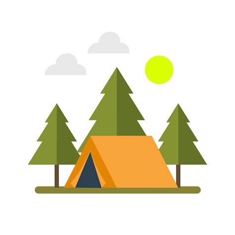 Premium Vector Camp Vector