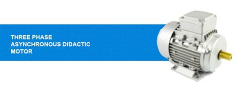 Three Phase Asynchronous Didactic Motor Didactic Equipment Electrical