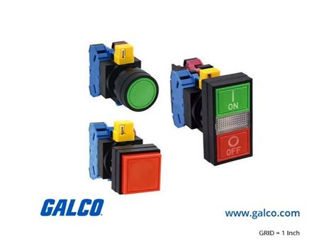 HW4L M2 S IDEC Pushbutton Illuminated