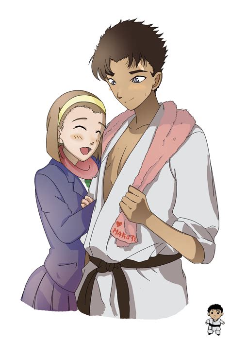 Detective Conan Sonoko And Makoto Fanart By Yuuki Ito On Deviantart