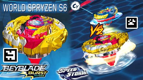 World Spryzen Qr Code Beyblade Qr Codes Surge Glide Roktavor R6 Curse