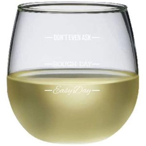 Personalised Stemless Wine Glass Officeworks