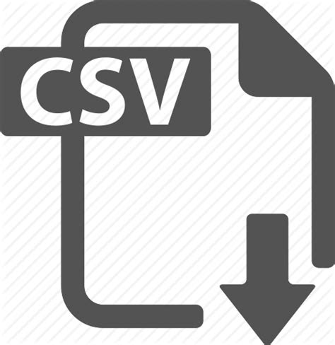 Csv File Icon 400902 Free Icons Library