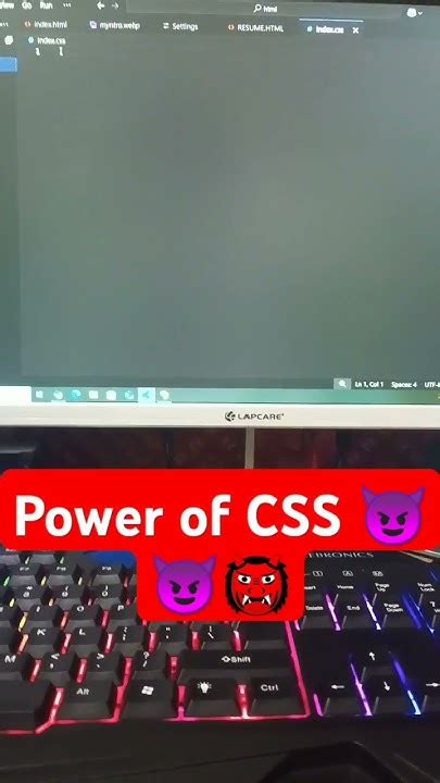 Power Of Css Part No 3 Shortvideo Youtubeshorts Coding Html Css