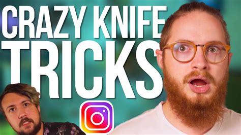 The Craziest Butterfly Knife Tricks Will Reacts Youtube