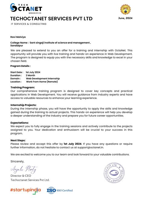 Ravi Malviya On Linkedin Frontenddeveloper Internship Techintern