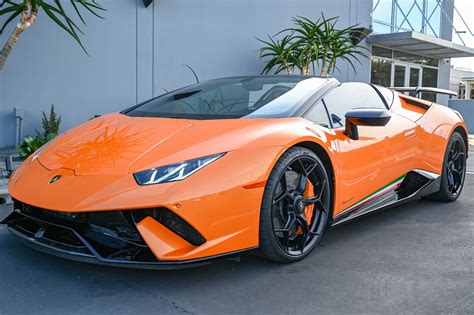 Used 2019 Lamborghini Huracan Lp 640 4 Performante Spyder For Sale