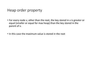 Heap Sort Heapify Method Build Max Heap Algorithm PPT