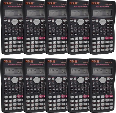 10 Pcs 2 Line Engineering Scientific Calculators Function Calculator