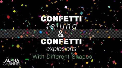 Confetti Explosions Motion Graphics Videohive