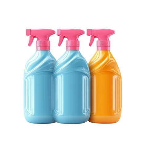 Colorful Detergent Bottles 49874558 Png