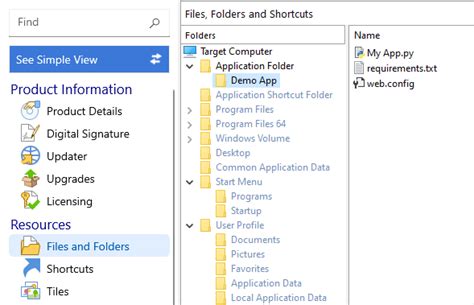 How To Deploy A Python Application To Iis Server Using Advanced Installer
