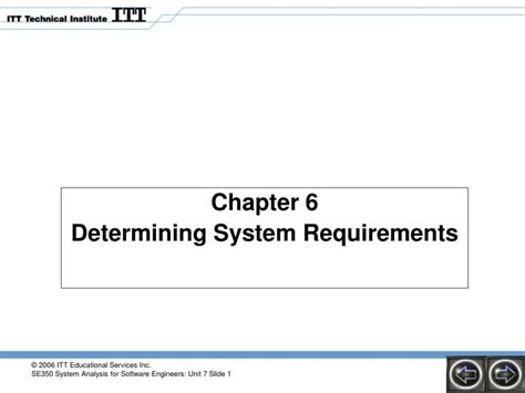 Ppt Chapter 6 Determining System Requirements Powerpoint Presentation Id6358791