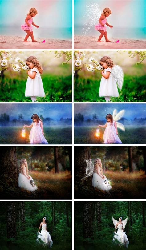 Angel Butterfly Wings Photo Overlays Photoshop Overlay Photography P