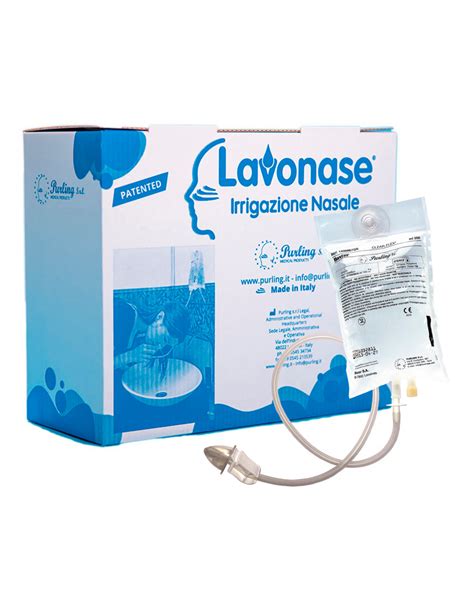 Sanitaria Online Irrigazione Nasale Lavonase 500ml 5 Pezzi Granfarma