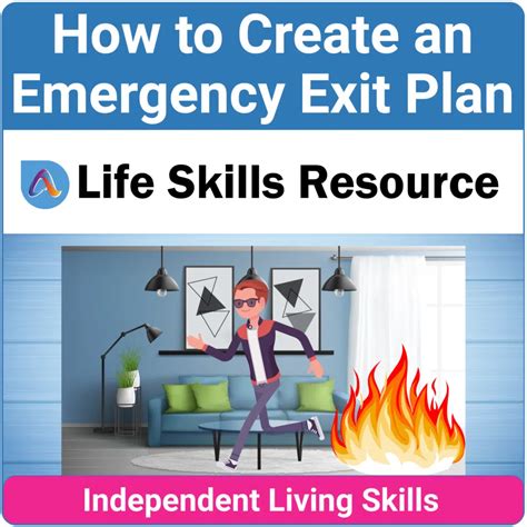 Life Skills Video How To Create An Emergency Exit Plan
