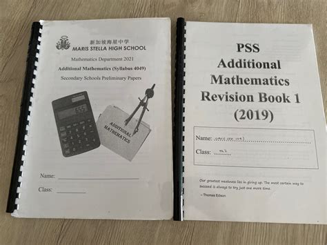 O Levels Prelims Paper A Math Hobbies And Toys Books And Magazines Assessment Books On Carousell