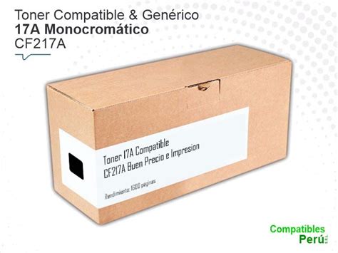 Toner Compatible HP 17A CF217A Para M130 M104 M102
