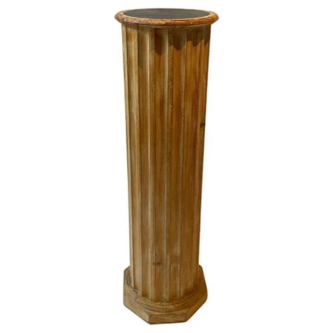 Pair Of Classical Wood Pedestals For Sale At 1stdibs