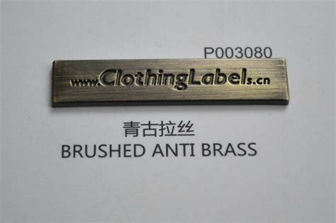 Electroplating Color Fabricclothingtags