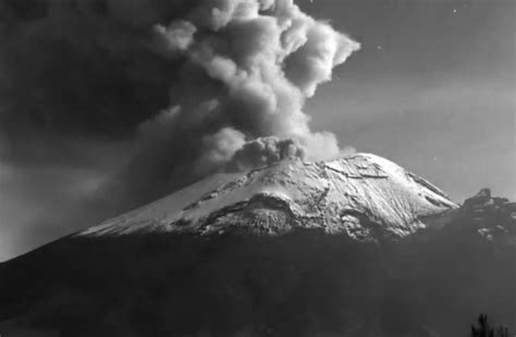 Popocatépetl La Gran Explosión Que Tuvo El Volcán Que Arrasó Con El