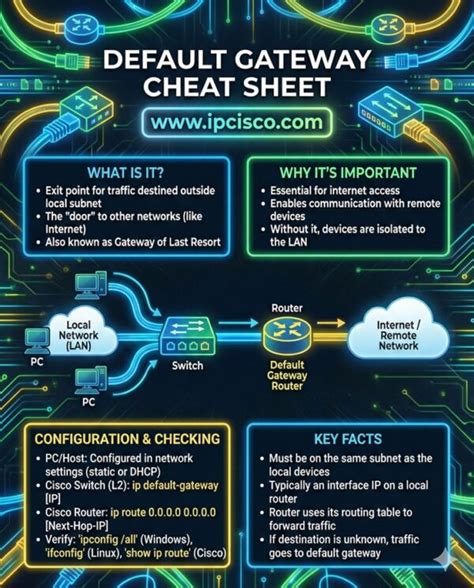 What Is A Default Gateway ⋆ How To Check Default Gateway Ip