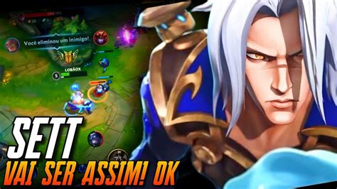O Melhor Confronto De CampeÕes No Lol Wild Rift Sett Vs Shen Youtube