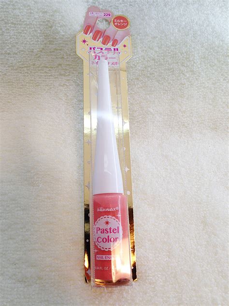 Daiso『ウィンマックス パステルカラー ネイルエナメル（ミルキーオレンジ）』レビュー 美容総合情報レビューサイト『トライアルル』