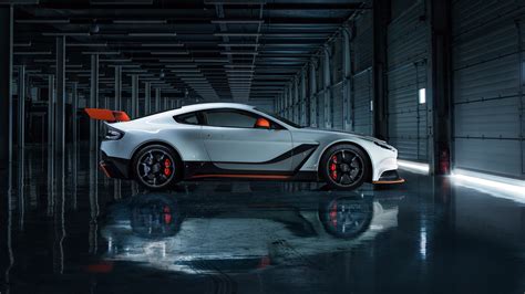 배경 화면 스포츠카 차고 고성능 차 애스턴 마틴 유리한 Gt3 바퀴 초차 육상 차량 자동차 디자인 자동차 제조 고급 차량 1920x1080