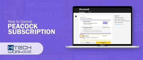 How To Cancel My Peacock Subscription A Step By Step Guide