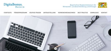 Digitalbonus Bayern Wirtschaftsförderung Stadt Forchheim