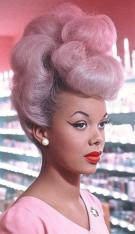 Hairdos Updos Cool Hairstyles 1980s Hair Bouffant Hair Big Bun