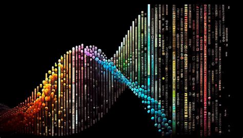 Premium Photo Dna Sequence Visualization Generative Ai