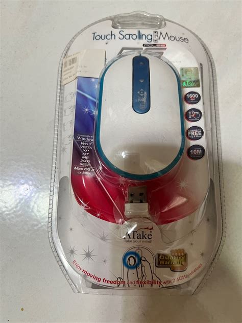 Wireless Touch Scrolling Mouse Atake Computers And Tech Parts And Accessories Mouse And Mousepads